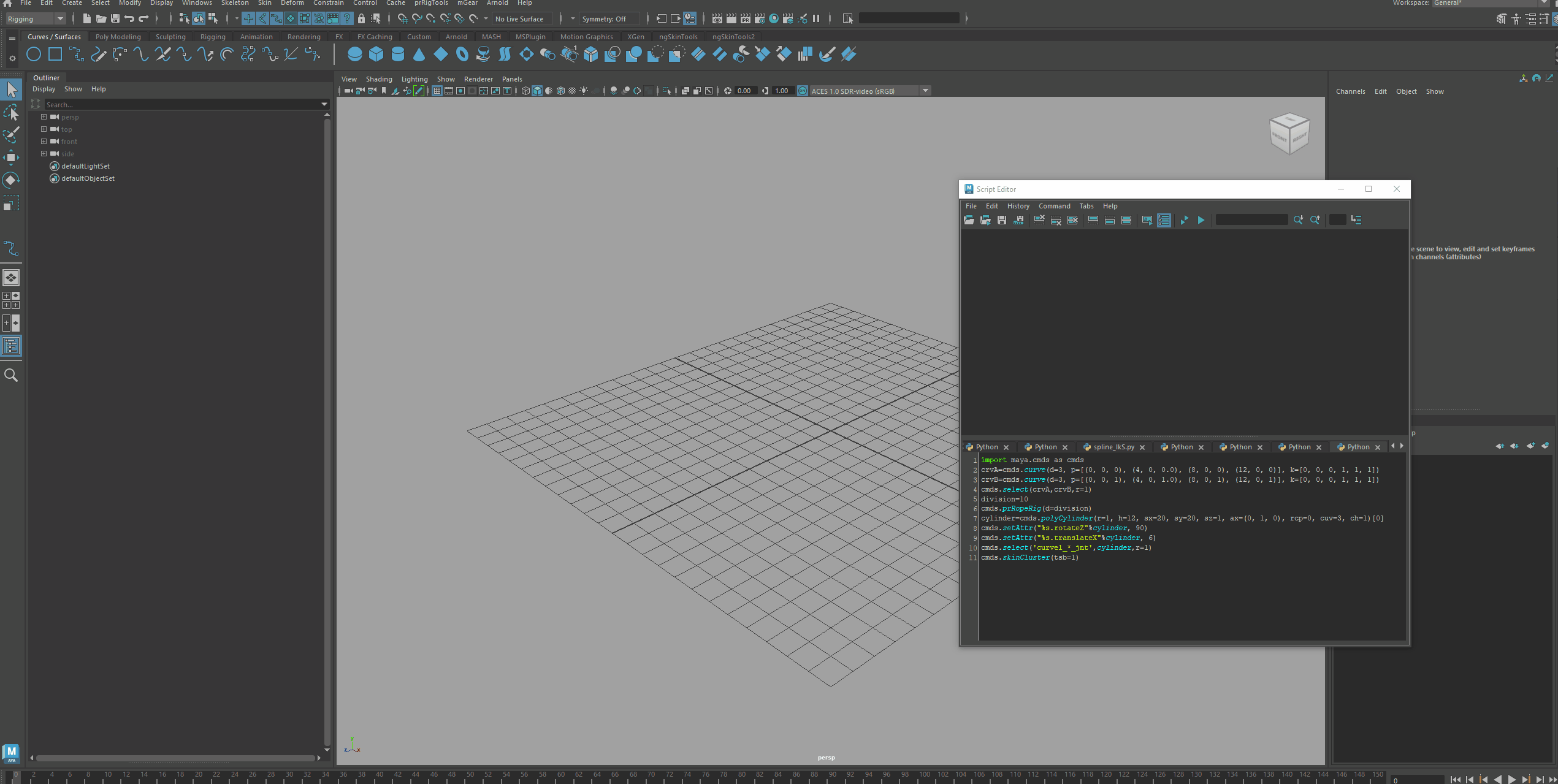 prRopeRig – PERSEUS AUTO RIG